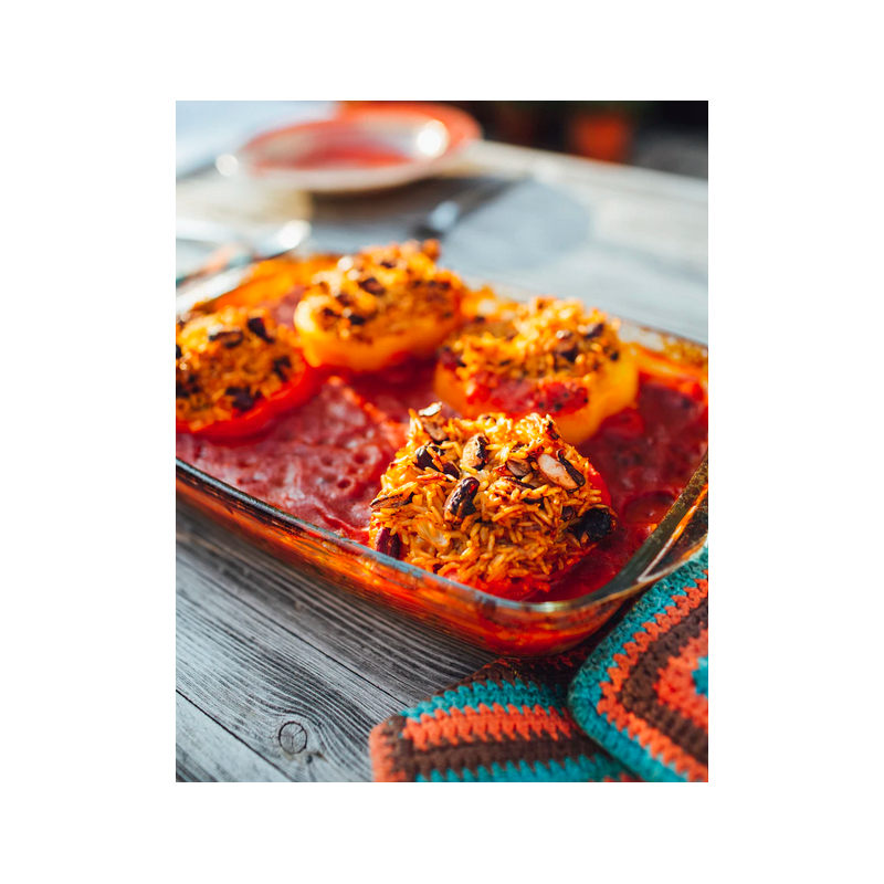 Ekologiški raudonieji Jasmine ryžiai 500g (be glitimo)